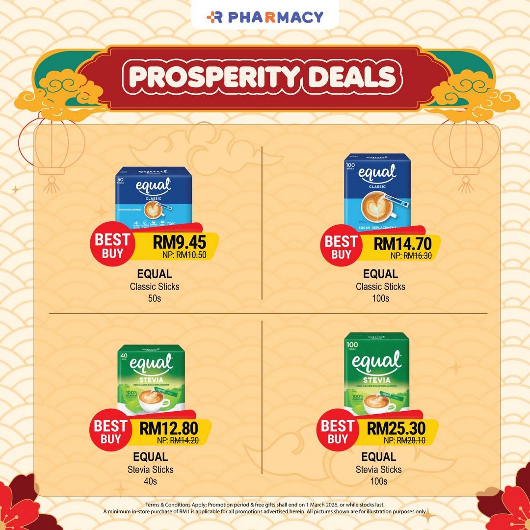 8 January-1 March 2026: R Pharmacy: Chinese New Year Sale 2026 ...