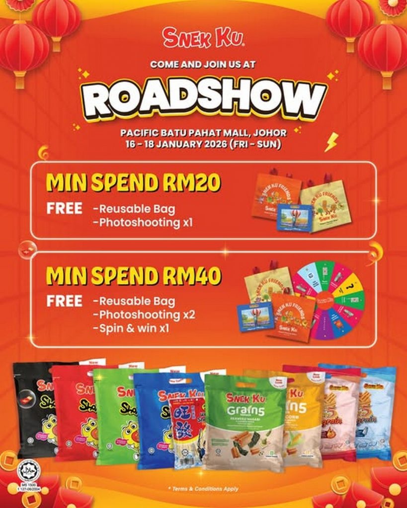 16-18 January 2026: Snek Ku Roadshow: Exciting Snacks Promotion at ...