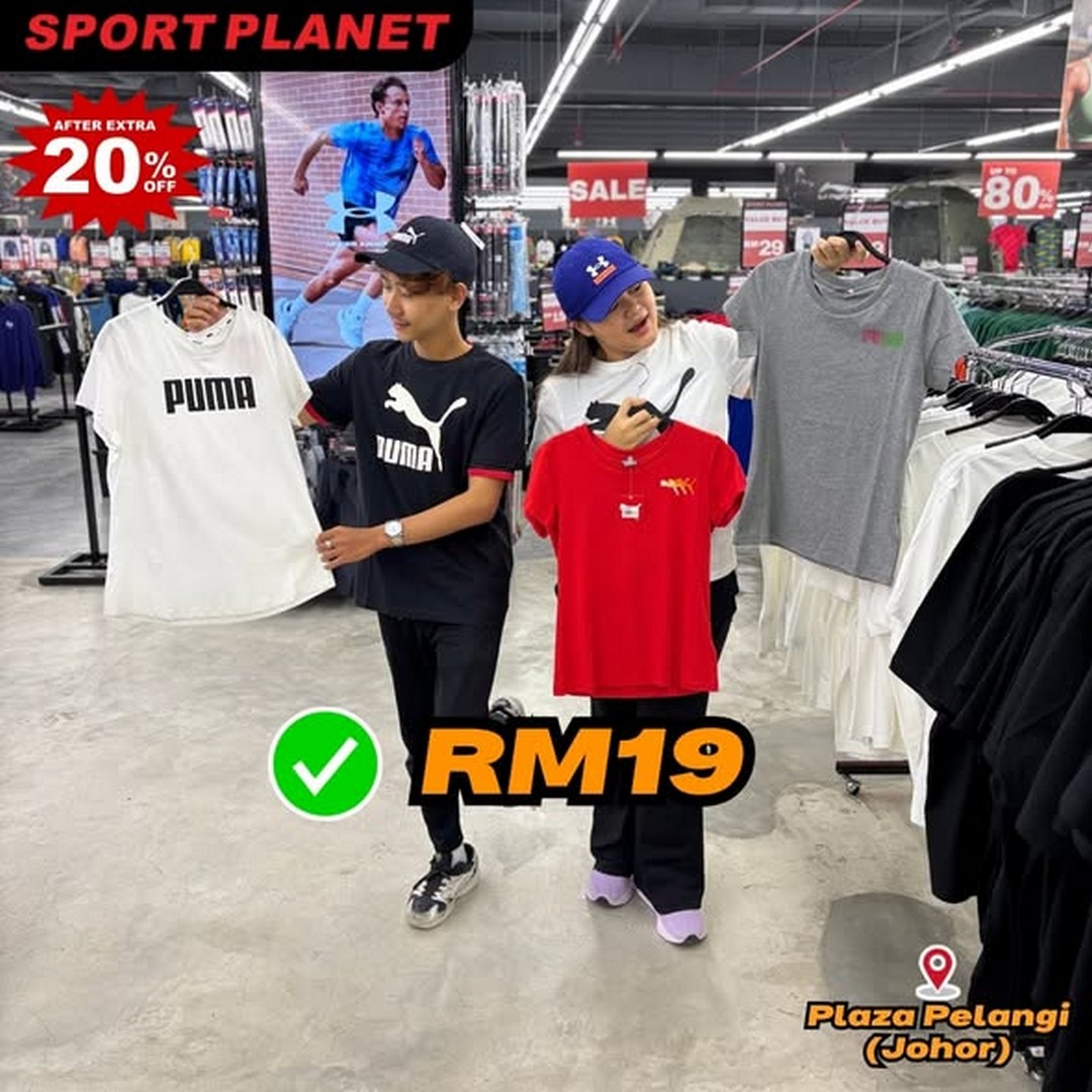 23 January-15 February 2026: Sport Planet JB: New Year Sale – Up to 80% ...