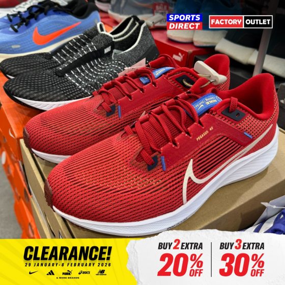 29 January–8 February 2026: Sports Direct Malaysia: Factory Outlet ...
