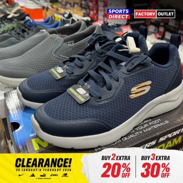 29 January–8 February 2026: Sports Direct Malaysia: Factory Outlet ...
