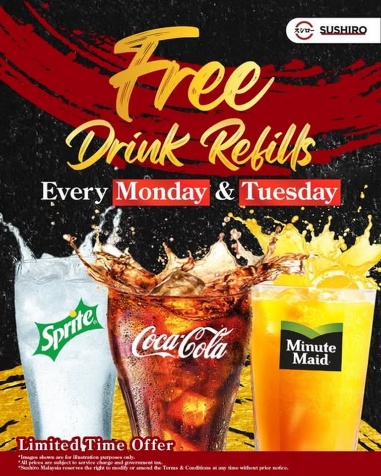 12 January 2026 onwards: Sushiro Malaysia: Extended Weekly Promotion on ...