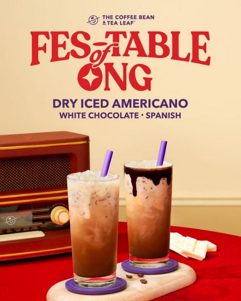 7 January 2026 Onward: The Coffee Bean & Tea Leaf: Fes-Table of Ong Dry Iced Americano Promotion ...