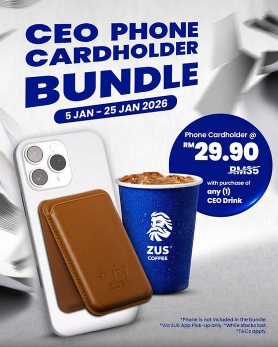 5-25 January 2026: ZUS Coffee: CEO Series Drink Promotion: Special ...
