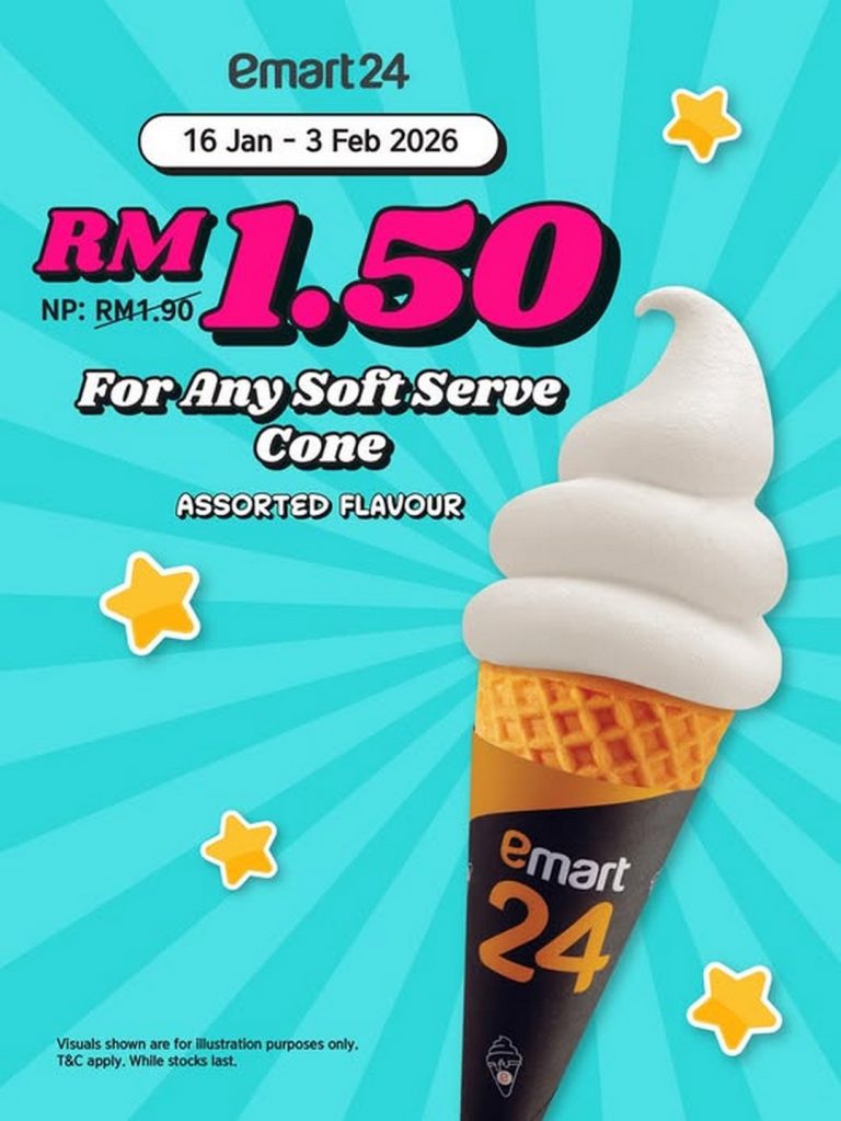 16 January-3 February 2026: emart24: RM1.50 Soft Serve Cone Promotion ...