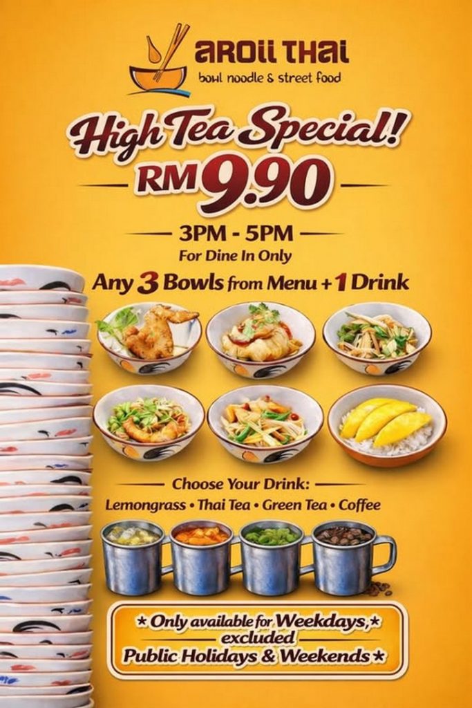 4 February 2026 onwards: Aroi Thai: High Tea Thai-Style Weekday ...