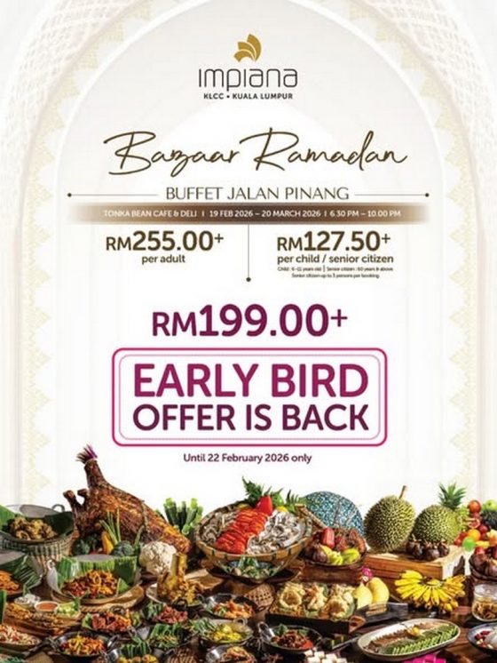 19-22 February 2026: Impiana KLCC Hotel: Bazaar Ramadan Buffet Early ...