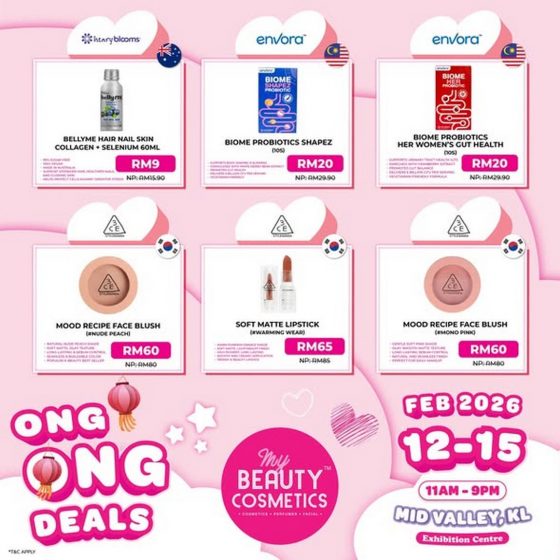 12–15 February 2026: My Beauty & Cosmetics: Up to 90% Off Makeup ...