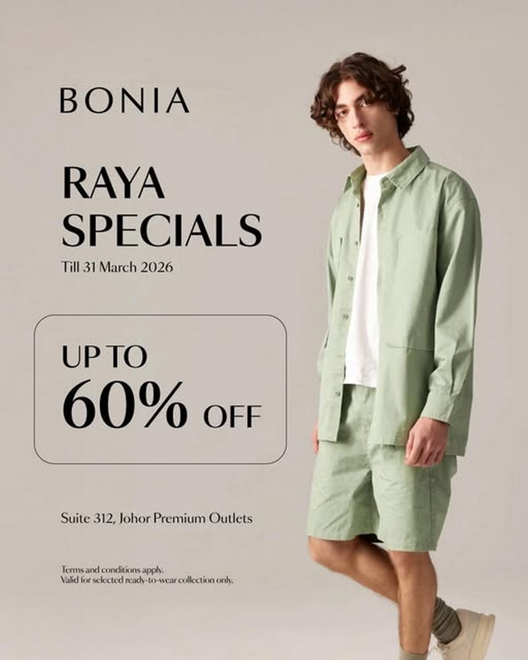 18–31 March 2026: BONIA Special Sale – Enjoy Up to 60% Savings on ...