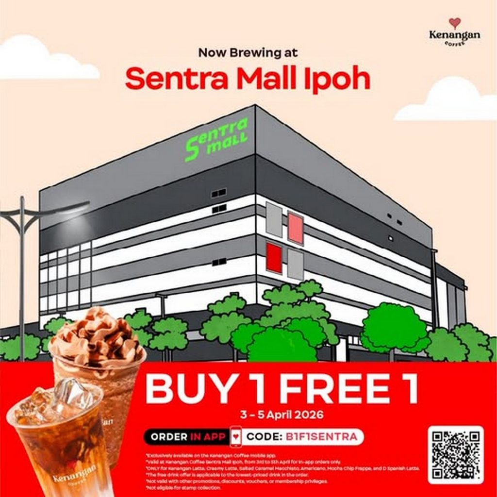 3-5 April 2026: Kenangan Coffee Malaysia: Grand Opening Treat: Free ...