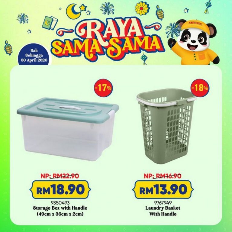 Now till 30 April 2026: MR.DIY: Raya Sama Sama Promotion: Festive Sale ...
