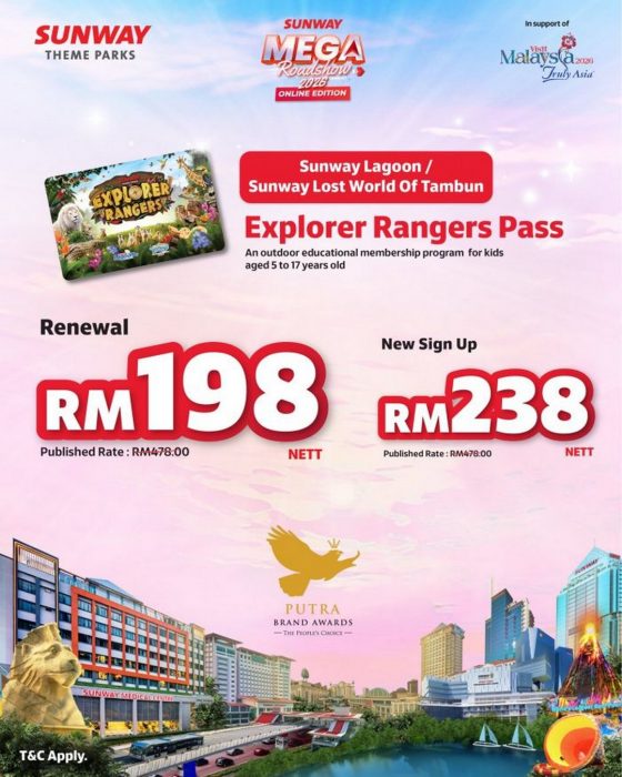 13 March-14 April 2026: Sunway Lagoon: Annual Pass Mega Sale ...
