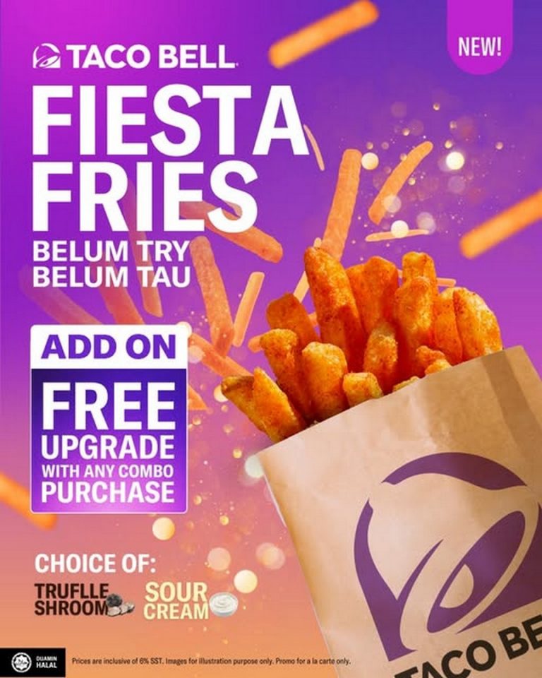 4 March 2026 onwards: Taco Bell Malaysia Fiesta Fries Launch Promotion ...