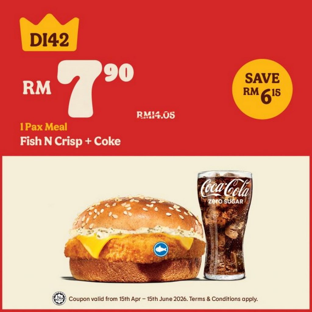 15 April – 15 June 2026: Burger King Malaysia Coupon Campaign, Save Up ...
