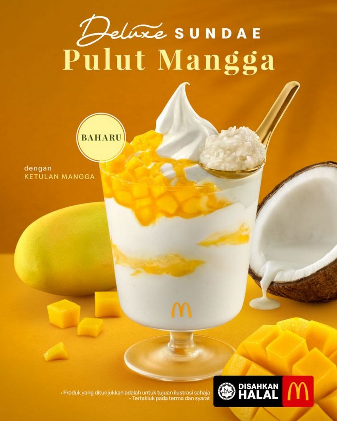 11 April 2026 onwards: McDonald’s Malaysia – Deluxe Sundae Pulut Mangga ...