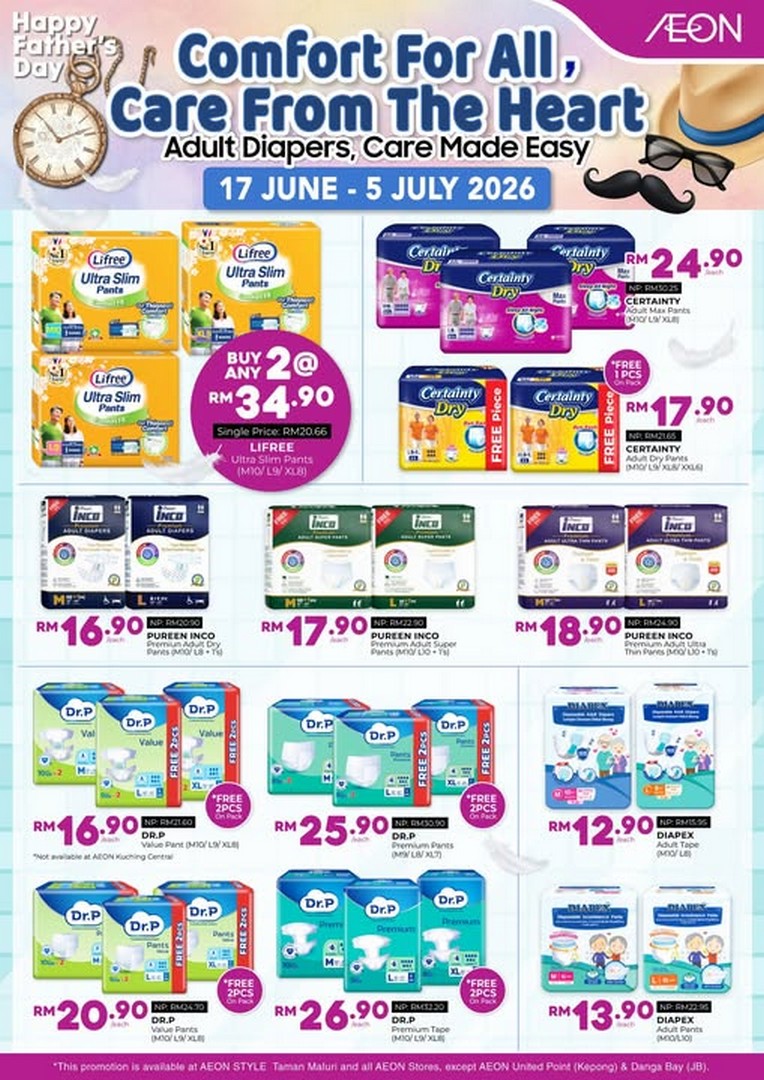 17 June–5 July 2026: AEON Malaysia, Comfort For All, Care From The ...