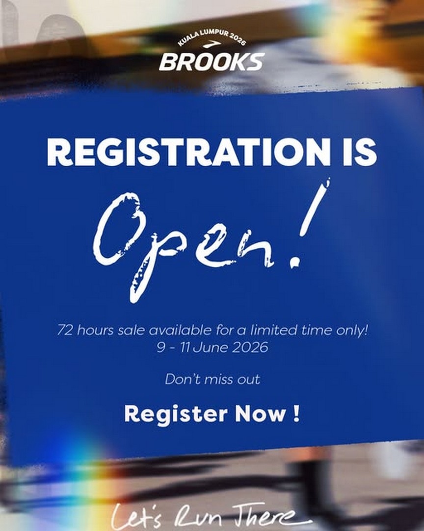 9–11 June 2026: Brooks Running – Brooks Marathon Kuala Lumpur 2026 ...