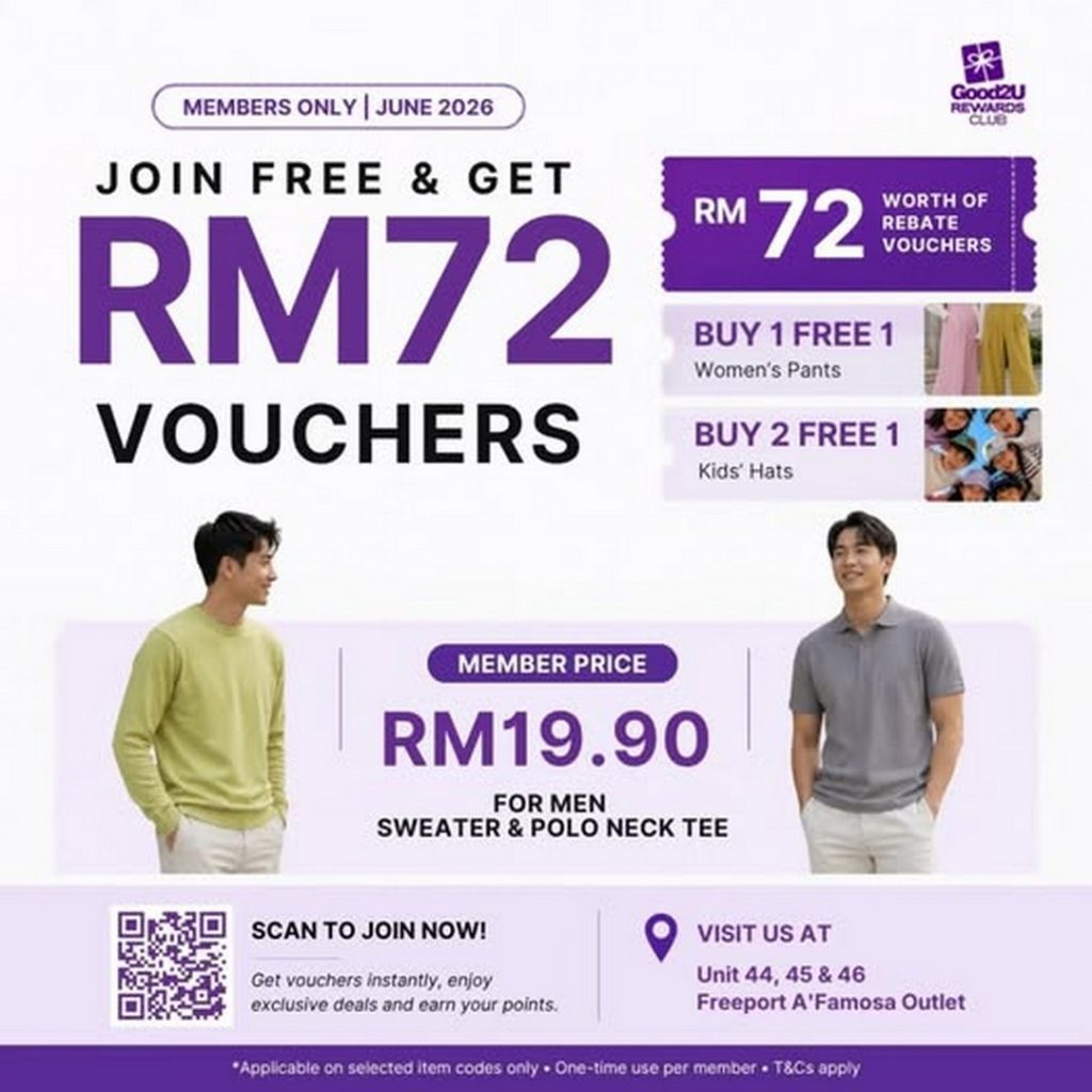 1–30 June 2026: Good2U Rewards Club, Free Membership Promotion with ...