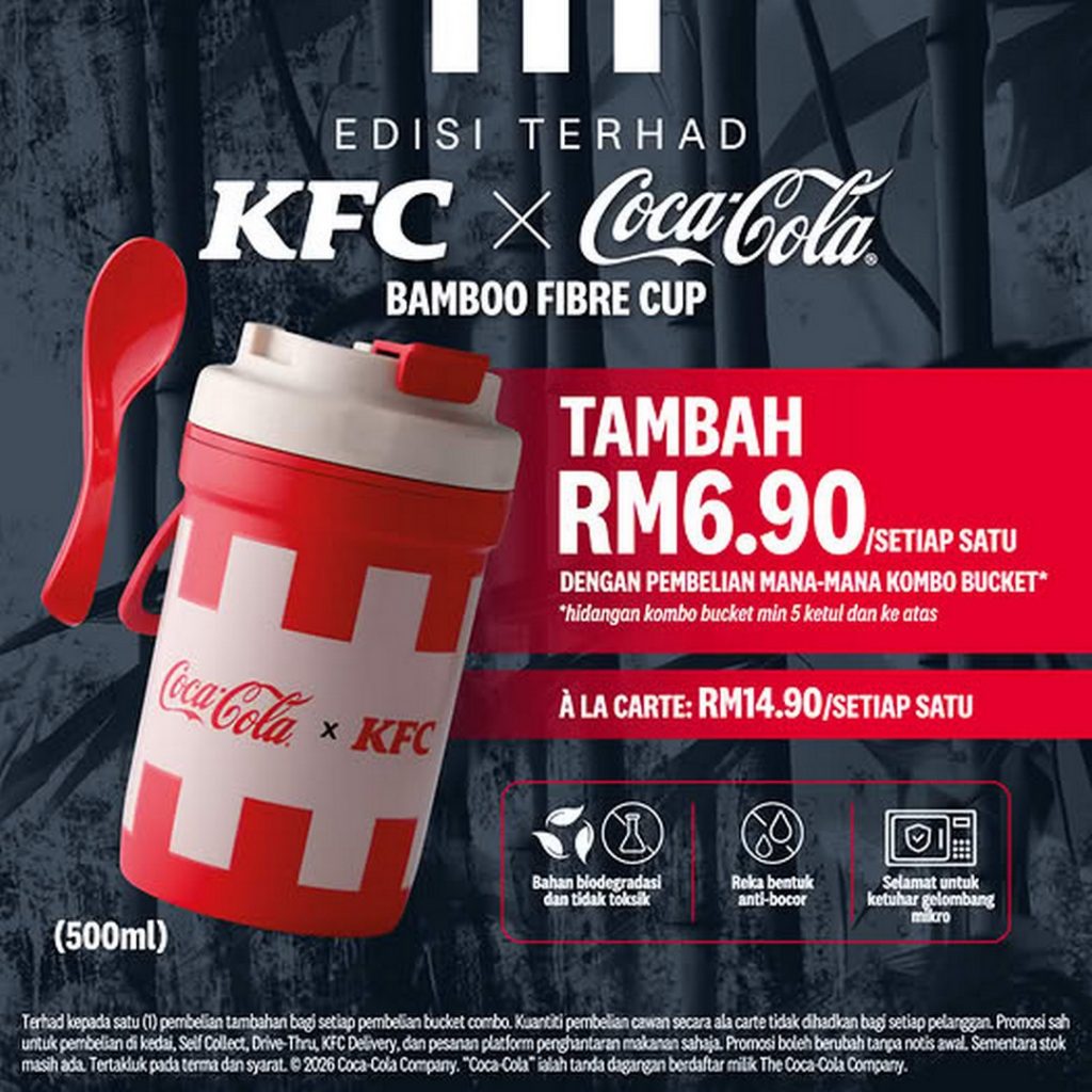 4 June 2026 onwards: KFC Malaysia KFC x Coca-Cola Special Edition ...