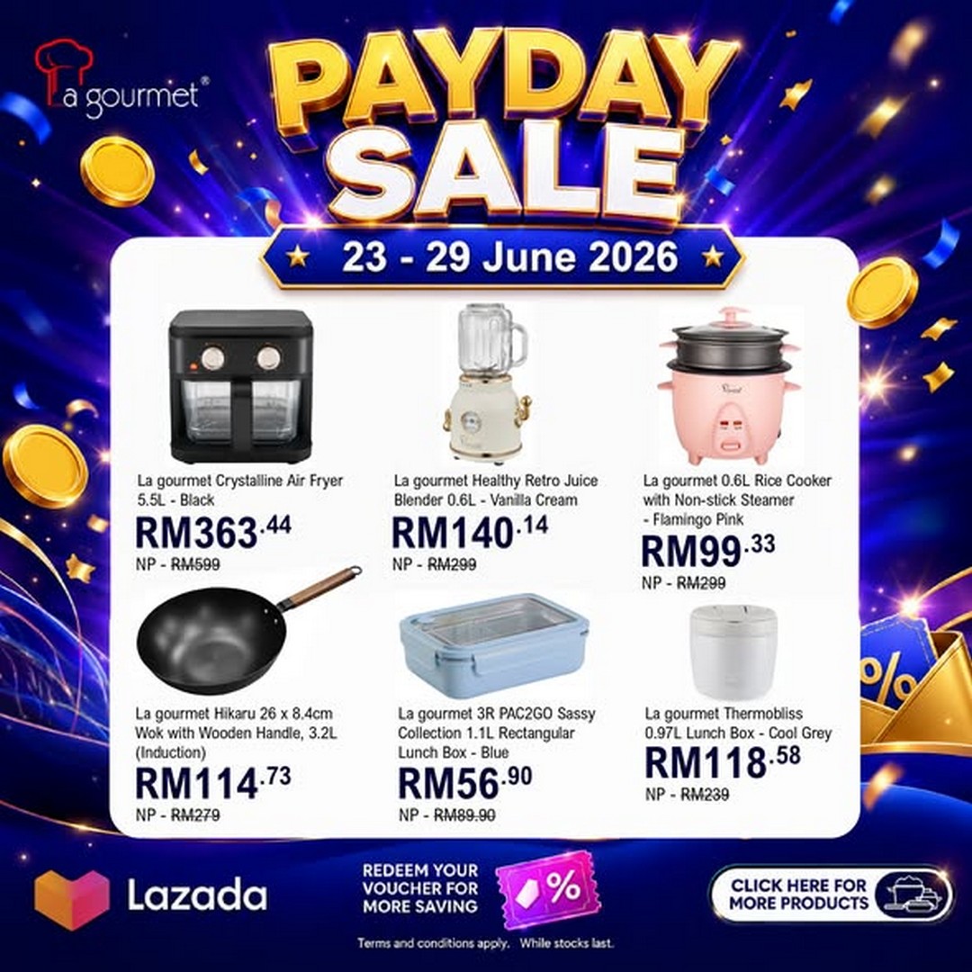 23-29 June 2026: La gourmet Malaysia Payday Sale Promotion – Save Big ...