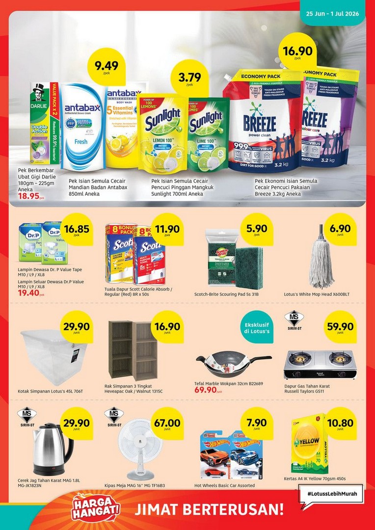25 June – 1 July 2026: Lotus's Malaysia Harga Hangat Promotion – Fresh ...