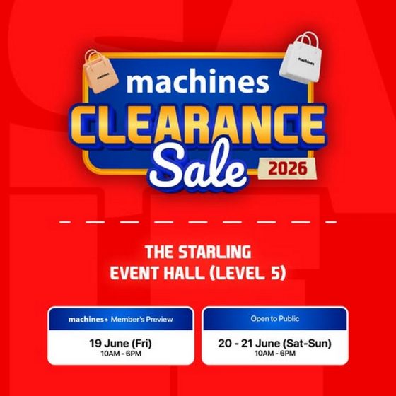 19–21 June 2026: Machines Clearance Sale at The Starling, Apple ...