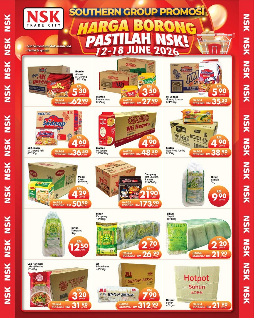 12–18 June 2026: NSK Trade City Southern Wholesale Promotion: Massive ...