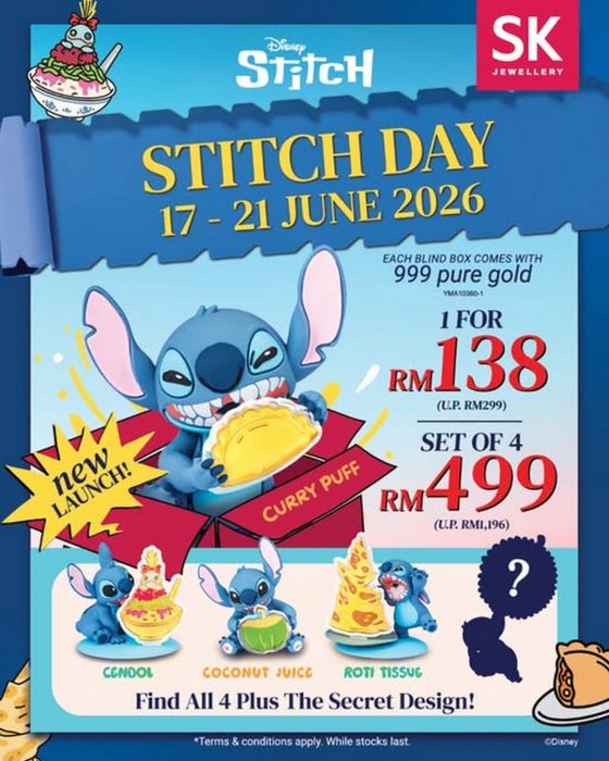 17–21 June 2026: SK Jewellery Malaysia Disney Stitch Taste of Malaysia ...