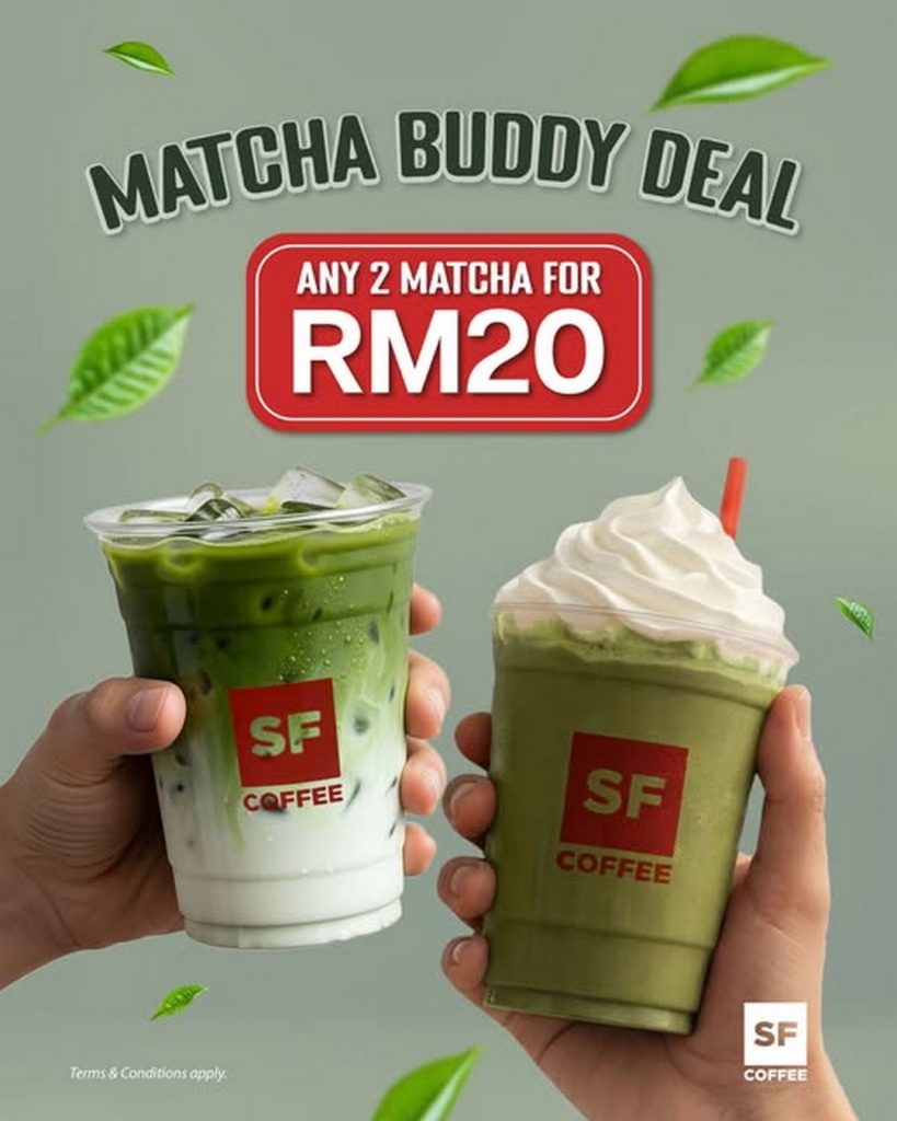23–30 June 2026: San Francisco Coffee Matcha Buddy Deal Promotion: Any ...