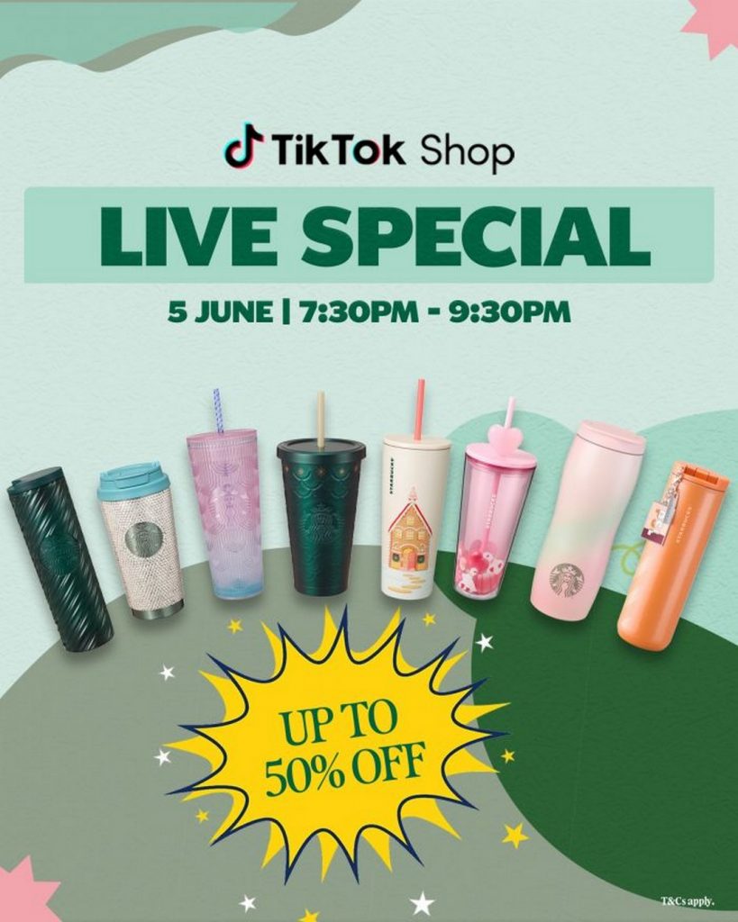 4–6 June 2026: Starbucks 6.6 Online Warehouse Sale, Buy 1 Free 1 & Up ...