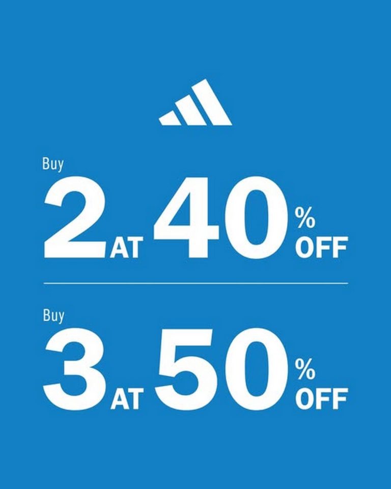 12–14 June 2026: adidas Outlet Store Special Sale at Johor Premium ...