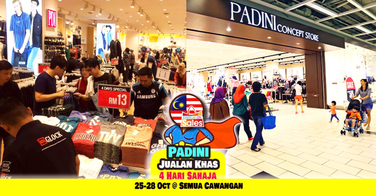 Jualan Gudang Selama 4 Hari di Semua Cawangan Padini Concept Store ...