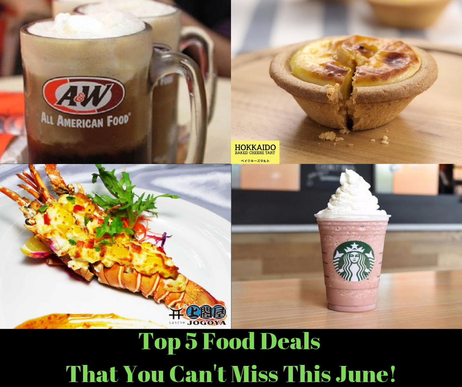Top 5 Food Deals That You Can't Miss This June! - EverydayOnSales.com News
