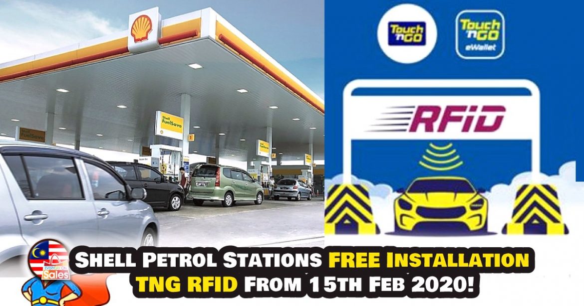 Selected Shell Petrol Stations FREE Installation of TNG RFID From ...