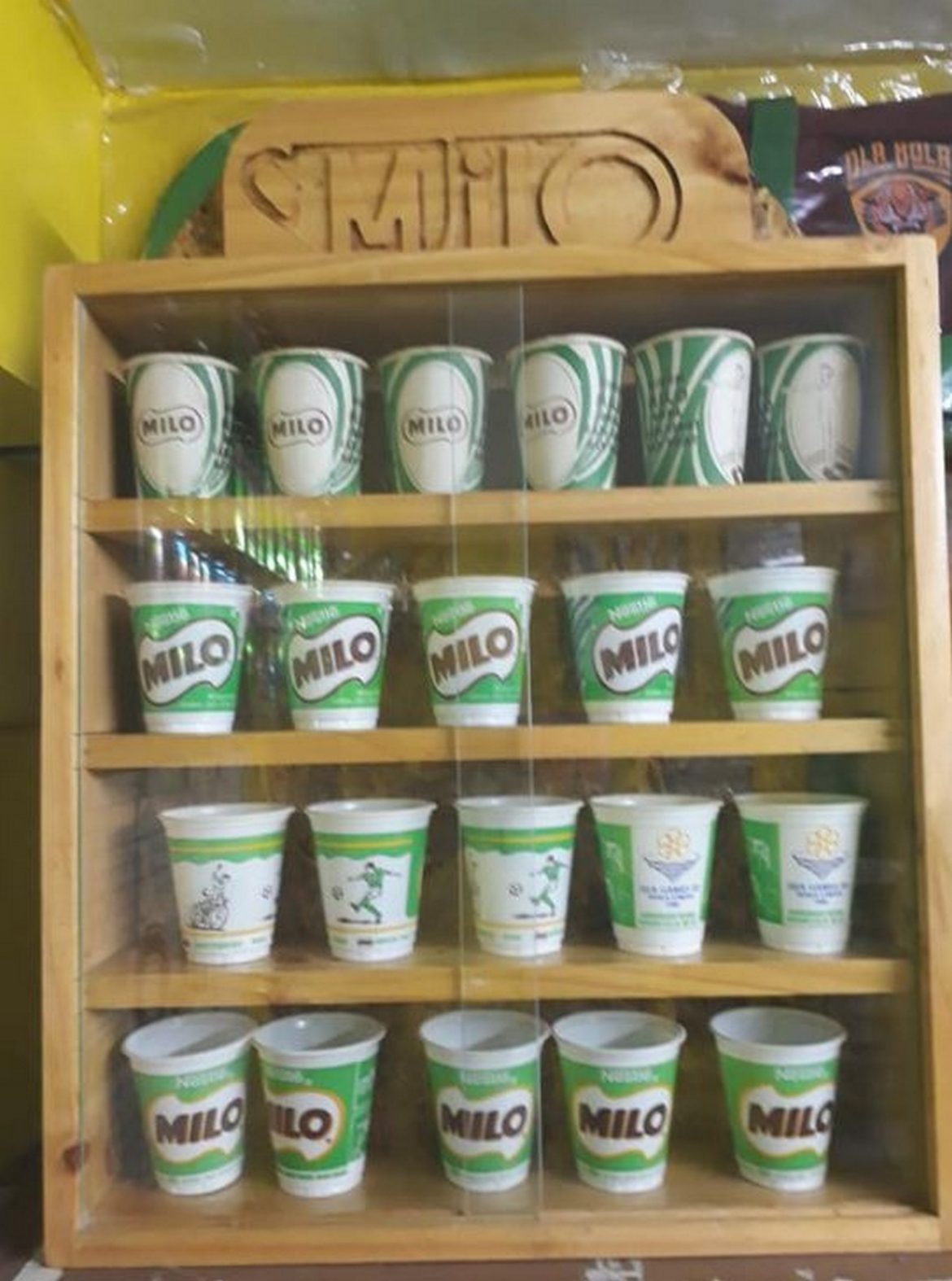 Malaysia MILO Man with All Milo Collection Since the 1950s ...