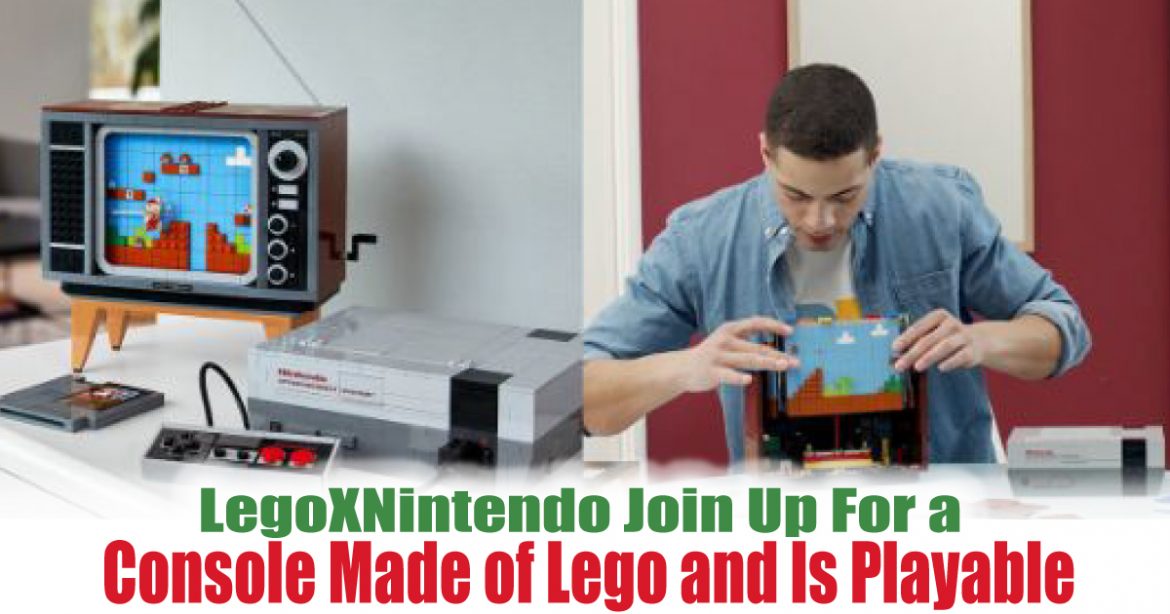 LegoxNintendo Join Up For a Console Made of Lego and Is Playable ...