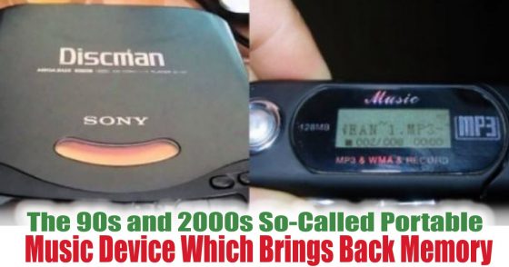 The 90s and 2000s So-Called Portable Music Device Which Brings Back ...
