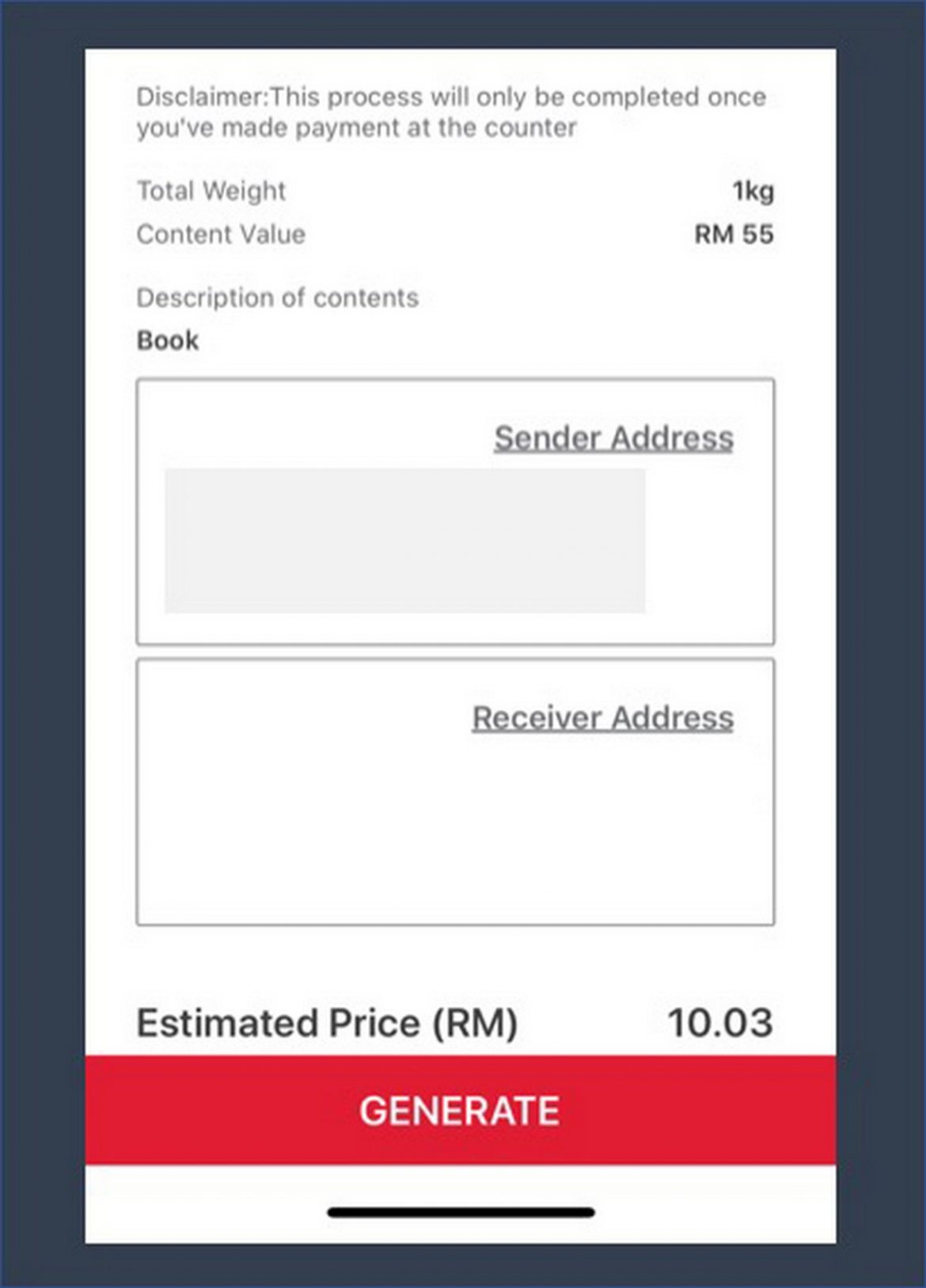 POS Malaysia With Electronic Express Order System Via Online For Faster ...