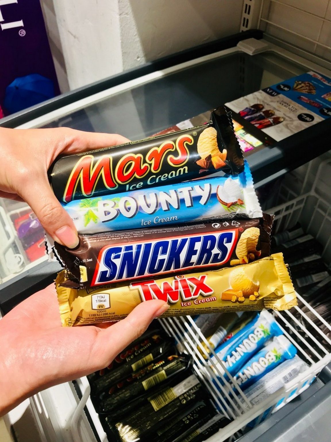 Family Mart: Snickers, Mars, Twix with Highly Addictive Ice-Cream ...