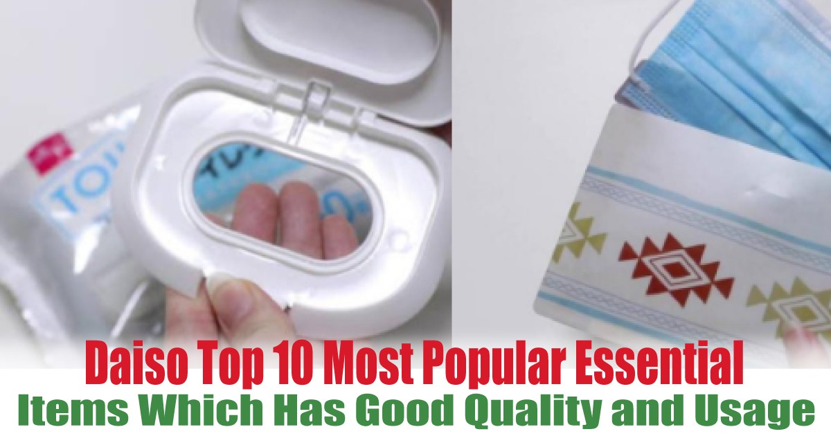 Daiso Top 10 Most Popular Essential Items Which Has Good Quality and ...