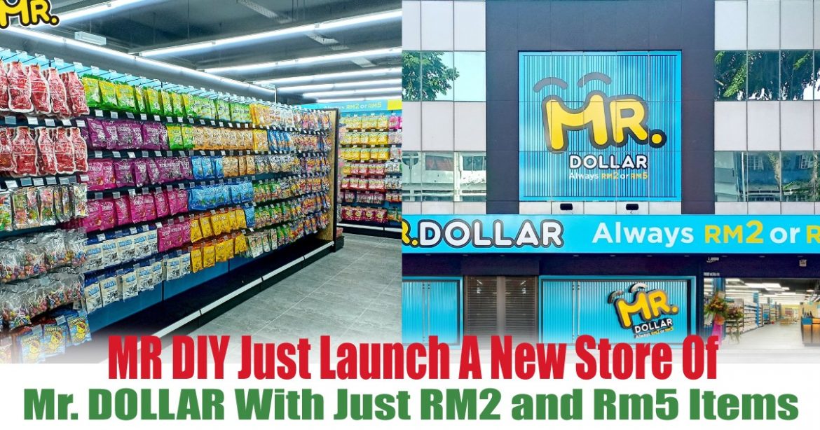 MR DIY Just Launch A New Store Of MR With Just RM2 and Rm5 Items ...