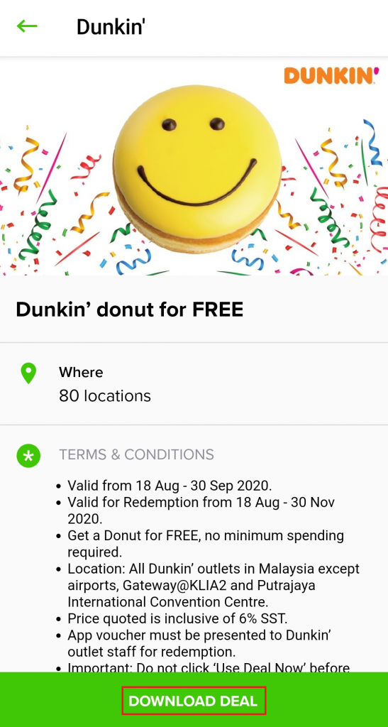 Maxis User Can Claim Free Inside Scoop Ice-Cream and Dunkin Donuts ...