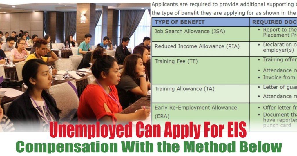 Unemployed Can Apply For EIS Compensation With the Method Below ...
