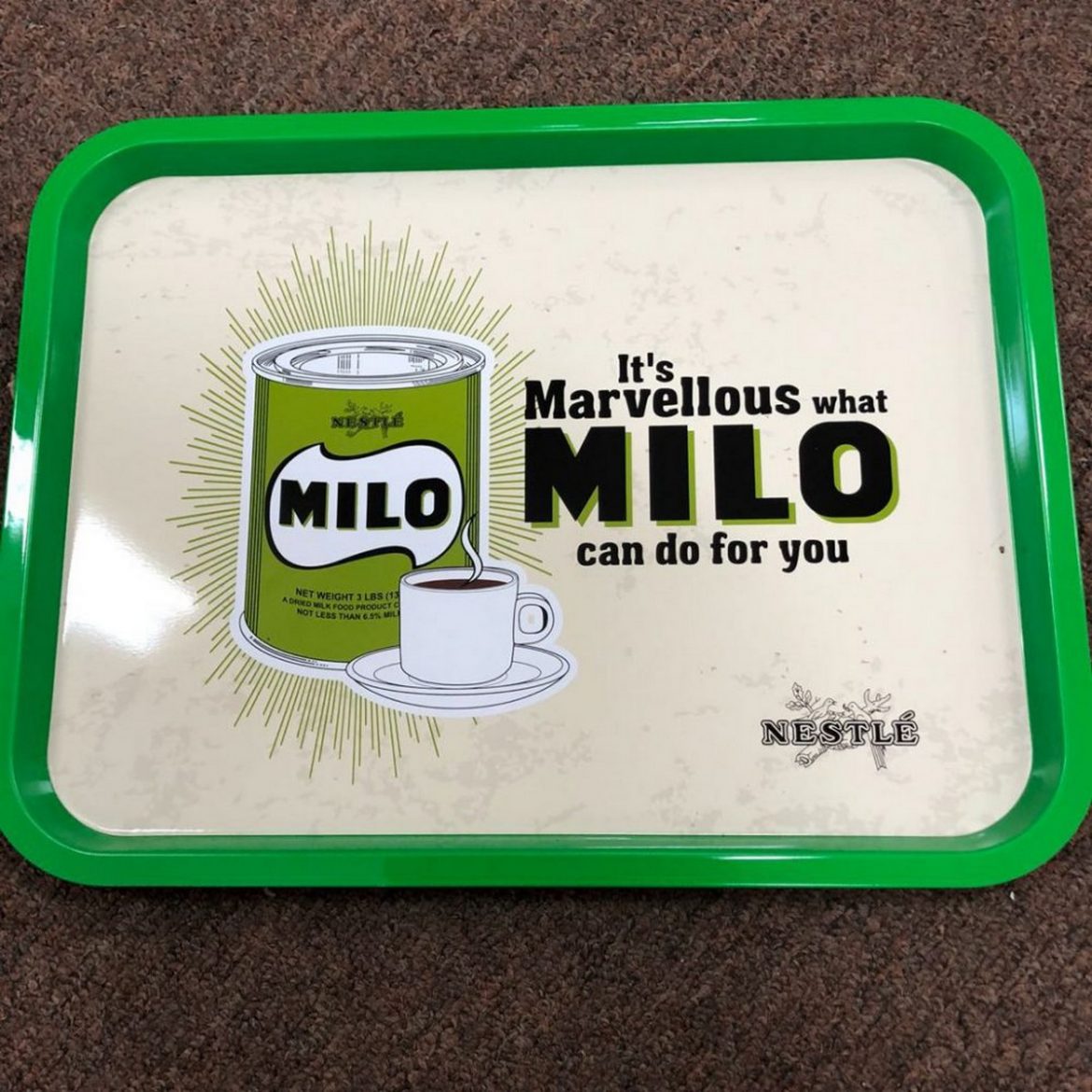 Milo With Another 4 Vintage Edition Limited Style Trays And Canned Milo ...