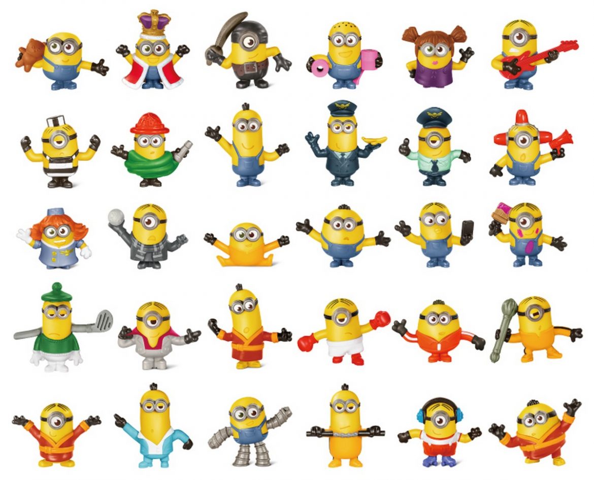 McDonalds Launch Minions Toys Starting October 1st - EverydayOnSales ...