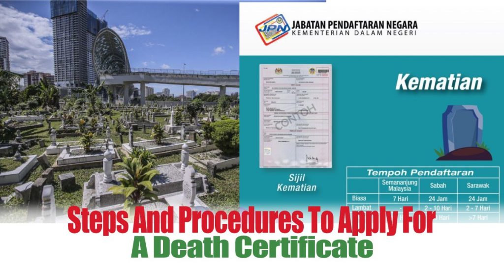 Steps And Procedures To Apply For A Death Certificate - EverydayOnSales ...
