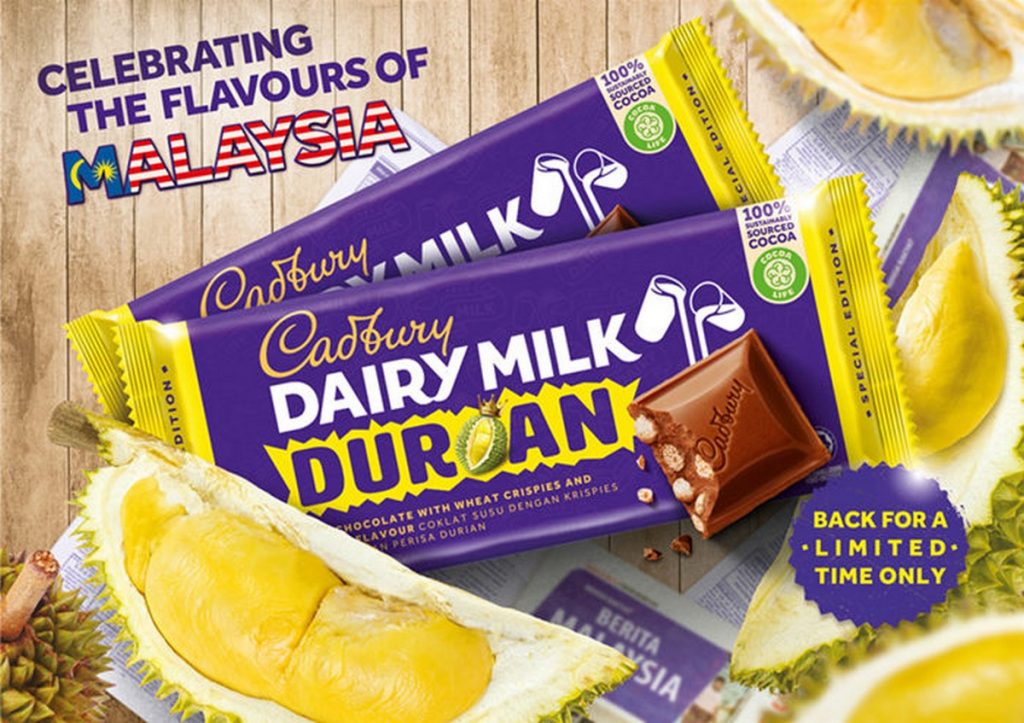 Cadbury With Dairy Milk Durian Chocolate is back Once Again With ...