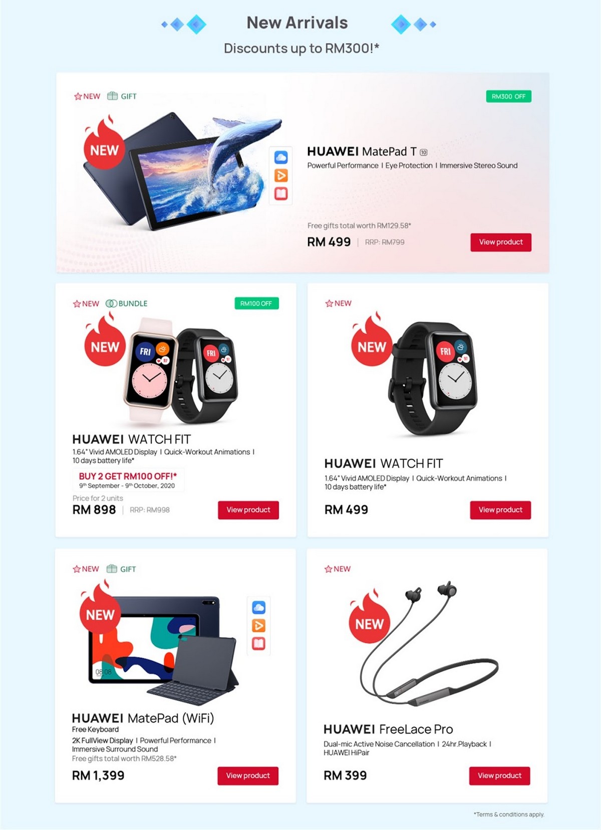 Huawei Launch RM500 Promotion Offer On 17 Sept, Huge Discount On Huawei ...