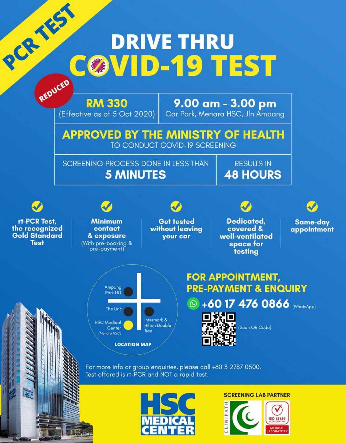 8 Hospital in Klang Valley Which Provides Drive Thru Swab Test ...
