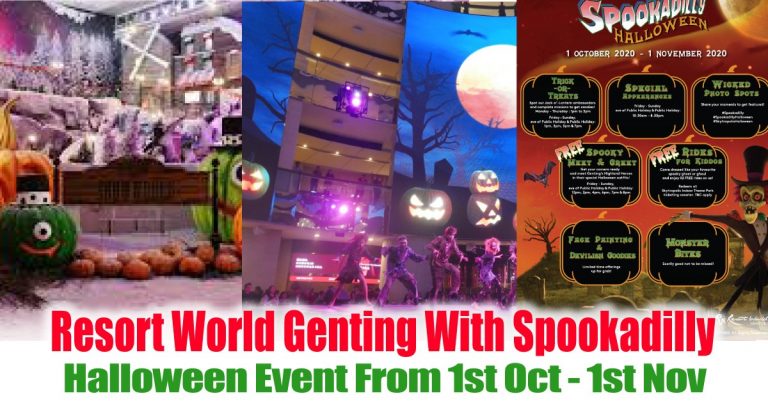 Resort World Genting With Spookadilly Halloween Event From 1st Oct ...